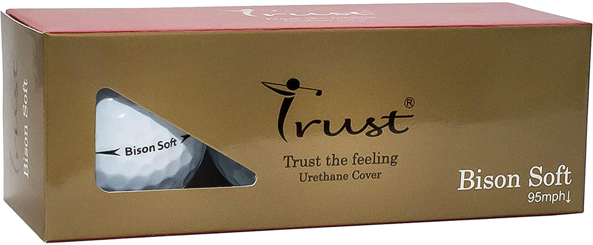 Trust Bison Soft (バイソン ソフト) ヘッドスピード 42m/s 以下『お得な4ダースセット』『1ダース 3,600円』 | Trust Golf Japan